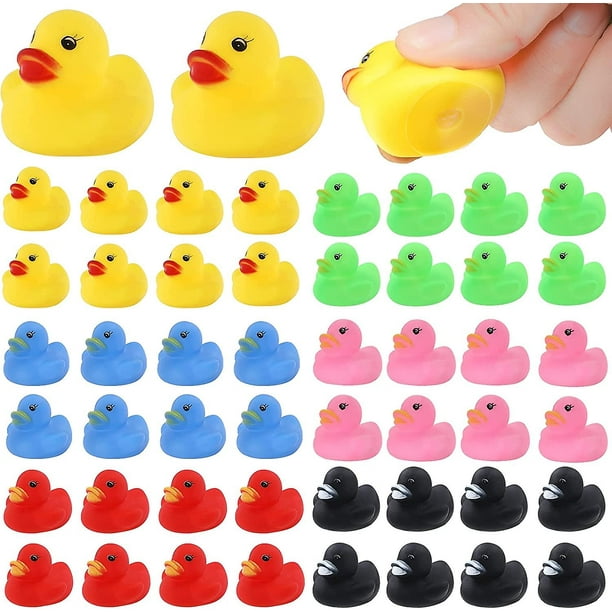 Pato de goma, juguetes de baño, 50 piezas, mini patos, fiesta de ...