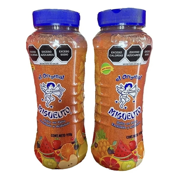 Miguelito chamoy El Original Chilito Polvo Mexican Candy 2 Pack ...