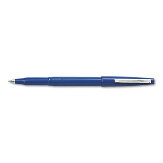 Pentel R100C Rolling Writer Roller Ball Capped Pen Blue Ink Medium ...