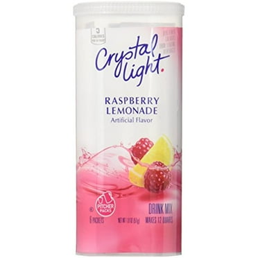 Crystal Light Lemonade, Fruit Punch, Raspberry Lemonade and Wild ...