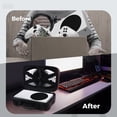 Shockproof Xbox Series S Hard Carrying Case, Game System Suitcase with ...