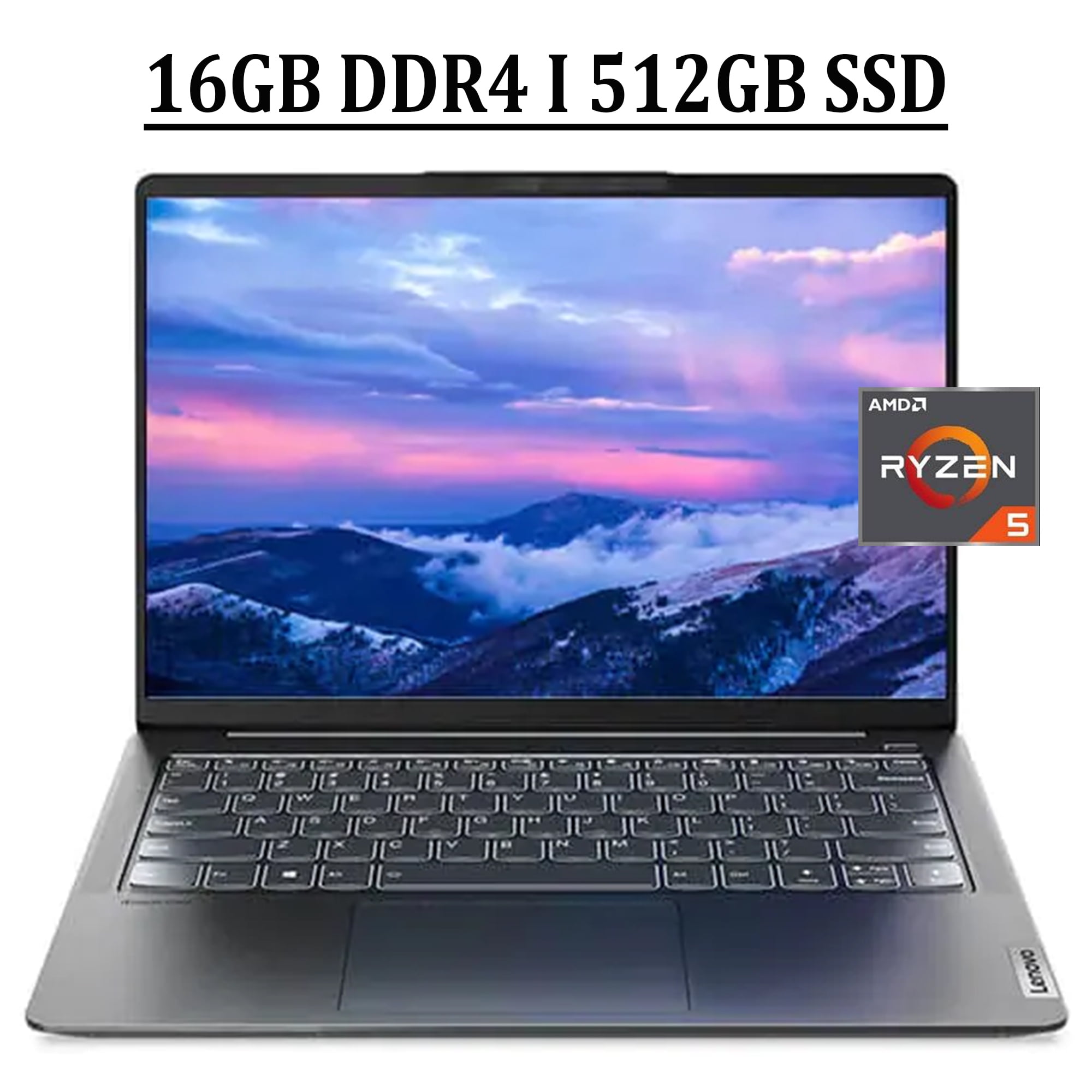 Lenovo IdeaPad Business Laptop 14" FHD IPS Display AMD 6-Core Ryzen 4600U Beats I7-10710U 16GB ...