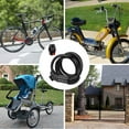 5-Digit Combination Bike Lock - 4 ft Cable for Bicycle Shops - Walmart ...