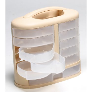 Pioneer Eleven See-Through Box Organizer with Compartments, Wall ...