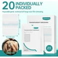 Dimora Transparent Film Wound Dressing 6x8 inch 20 Packs with ...