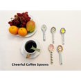 Ceramic s Set of 6 – Multipurpose Teaspoons for Espresso/Tea/Dessert ...