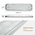 Dream Lighting 18in 12V RV Ceiling Lights, Camper Trailer Boat ...