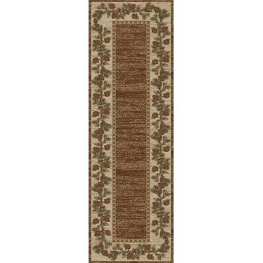 Mayberry Rug HS4882 5X8 5 ft. 3 in. x 7 ft. 3 in. Hearthside Woodlands ...