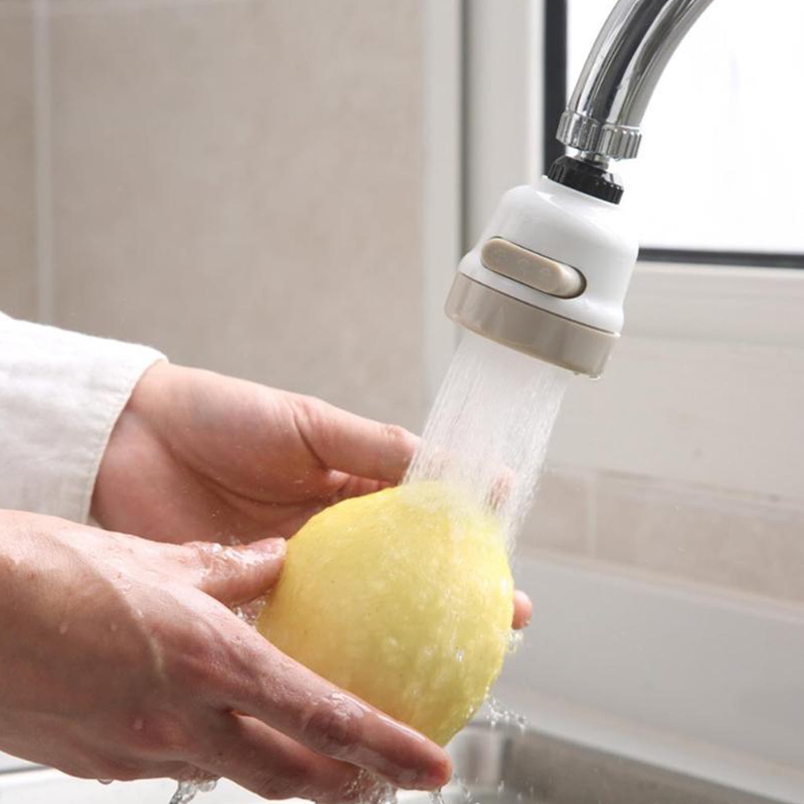 Tsv Moveable Kitchen Tap Head 360 Degree Twist Rotatable Water Faucet