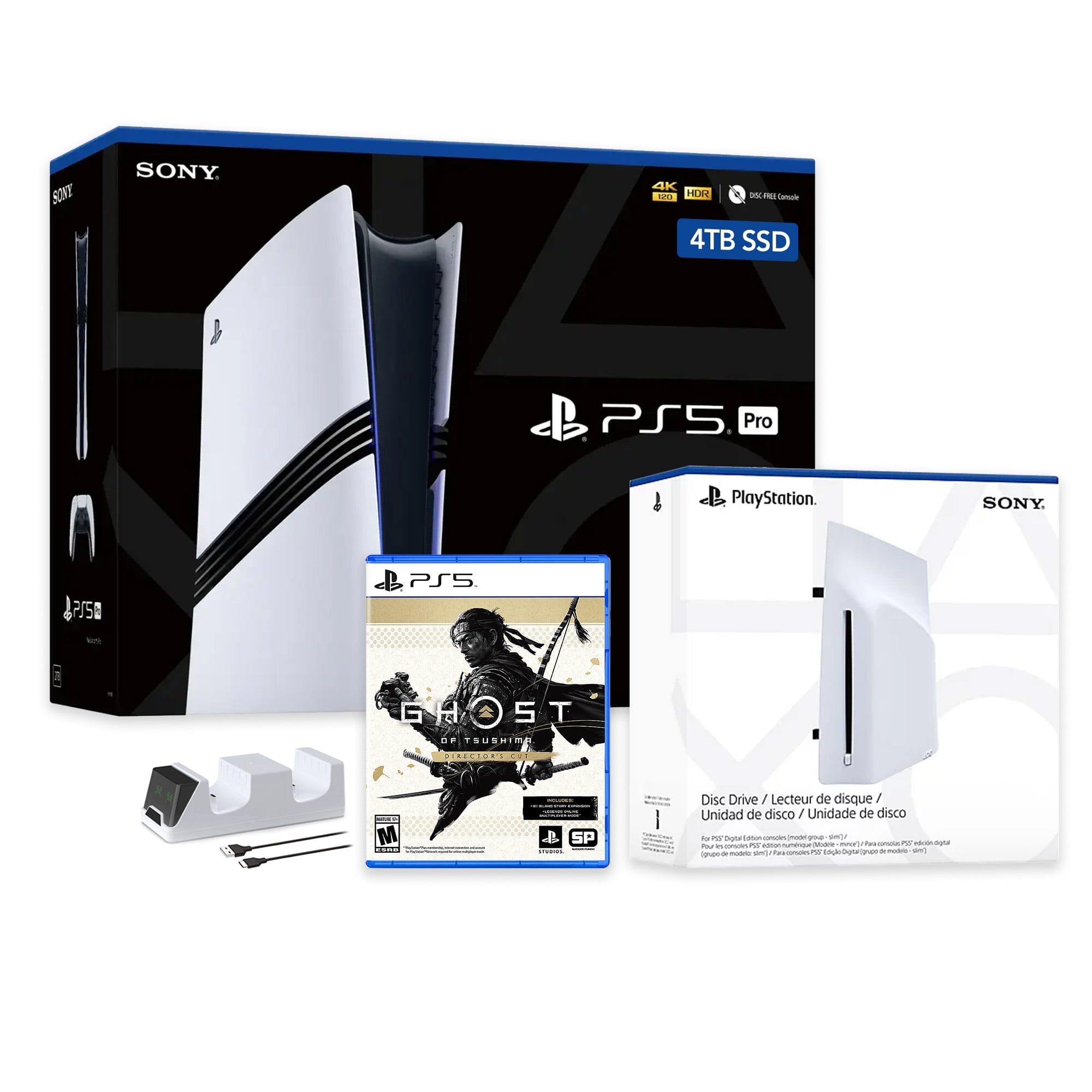 Click here for Sony Playstation 5 Pro 4tb Ssd Console With Disc D... prices