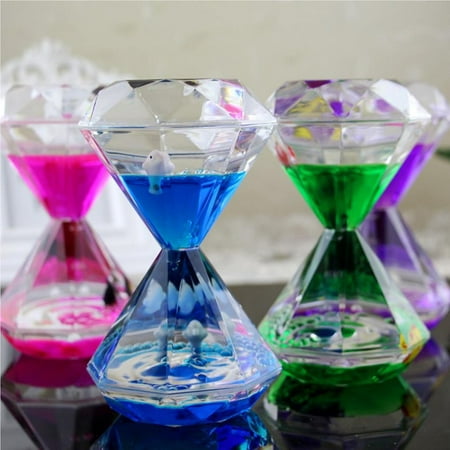 Liquid Bubbler Floating Rhinestone Shaped Timer Visual Material: The ...