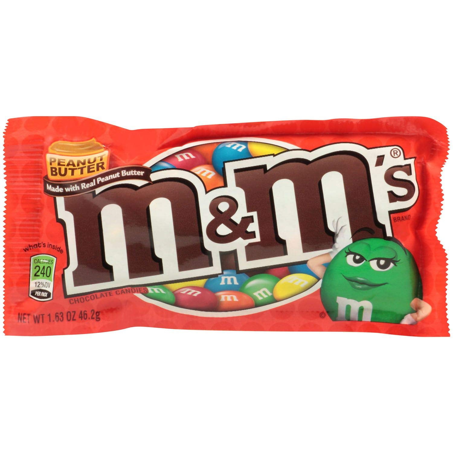 M&M's Peanut Butter 1.63 oz. bags, 24 ct. A1 - Walmart.com