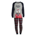 Jolly Jammies Men's Plaid Bear Holiday Matching Family Pajamas ...