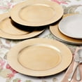 13" Gold Chargers 6 Pack by Celebrate It™ - Walmart.com