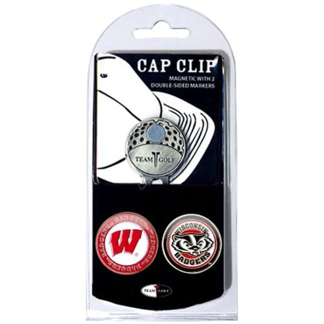Team Golf NCAA Wisconsin Cap Clip With 2 Golf Ball Markers - Walmart ...