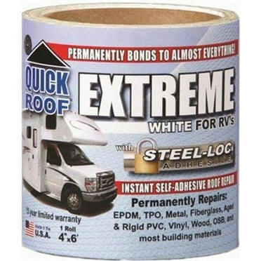 Cofair Quick Roof Extreme White RV Adhesive - Walmart.com