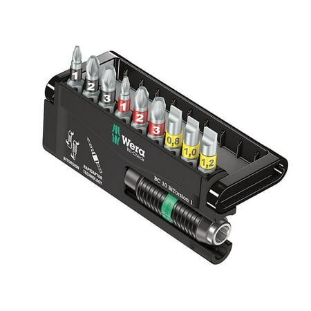 Wera - Bit-Check 10 BiTorsion 1 Set, 10 Piece - Walmart.ca