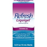 REFRESH Liquigel Lubricant Eye Gel Drops, 0.5 Fl Oz, Relief for Dry ...