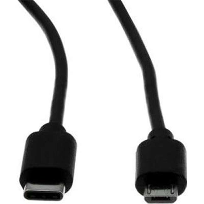 3 ft. 1M USB-C to Micro-B Cable USB 2.0 Male-Male, Black - Walmart.com