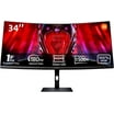 Sceptre 34' Ultrawide Curved WQHD Gaming Monitor 165Hz, 1ms, 2x HDMI/DP ...