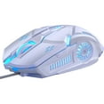 Gaming Mouse Adjustable Wired Optical Mouse 6D 4\-Speed DPI RGB Gaming ...