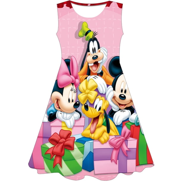 Vestidos de verano de Minnie Mouse, ropa para niños, trajes para niñas ...
