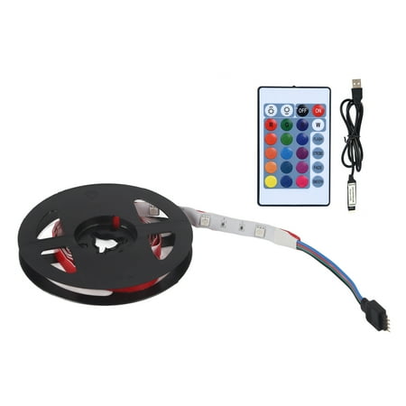 DC 5V USB Led Strip 5050 RGB Flexible LED for TV Backgrounds Light 2m 60Led | Walmart Canada