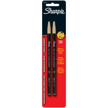 Sharpie Peel-Off China Markers, Yellow, Dozen - Walmart.com