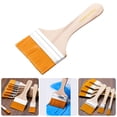 10Pcs Trim Paint Brushes with Soft Bristles Handle Include 1 Pair ...