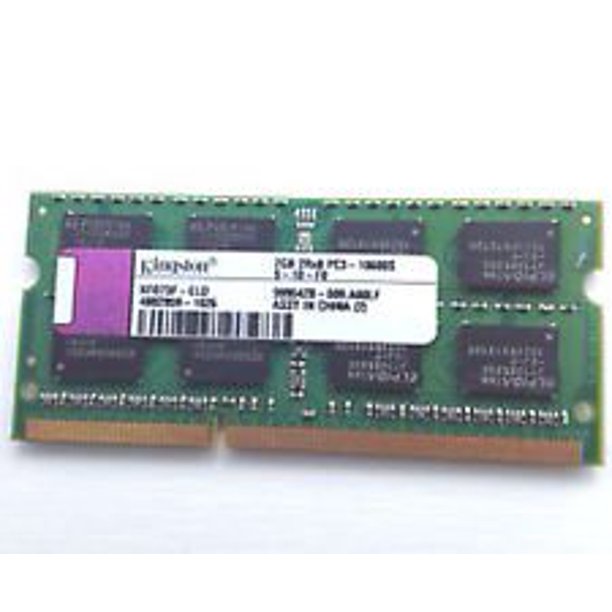 Kingston 2GB DDR3 RAM PC3-010600S 204pin Laptop Memory Stick - Walmart ...