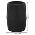BESTYASH 9Pcs Acoustic Guitar Stand Foot Pad Black Rubber Protector for ...