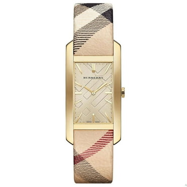 Burberry Women White Dial Gold-tone Ladies Watch 34 mm BU9103 - Walmart.com