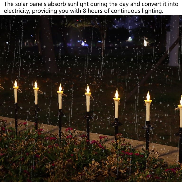 Solar Powered Tapered Candles Solar Candles