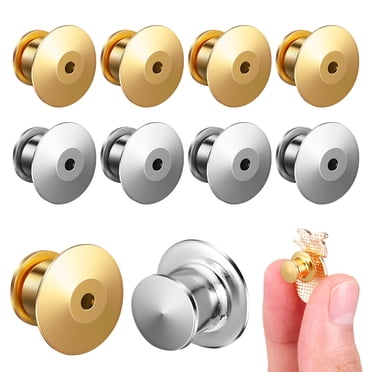 Lapel Pin - Locking Pin Backs (Pin Keepers) - Walmart.com