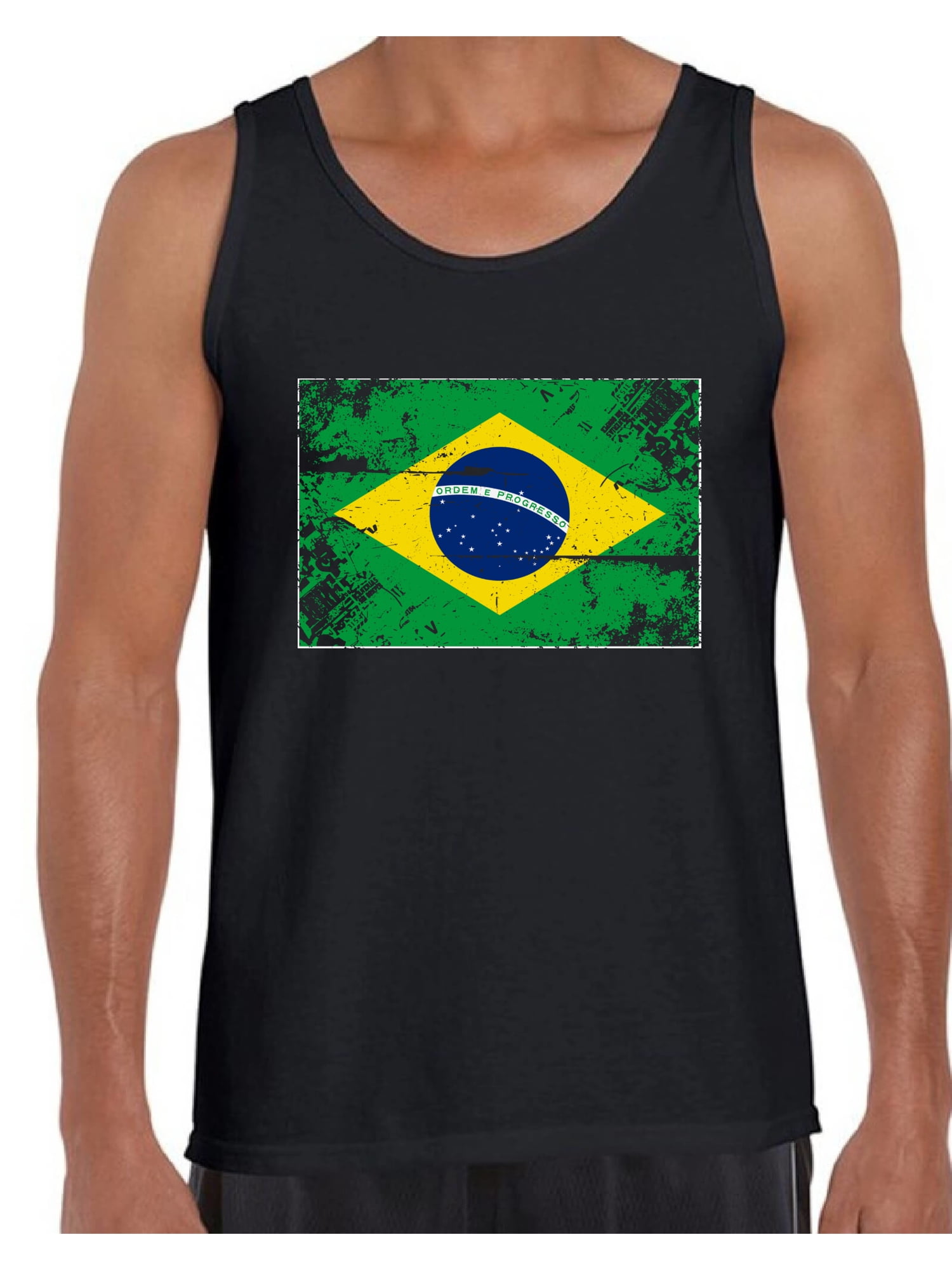 Awkward Styles Brazil Flag Tank Top for Men Brazilian Tanks Brazilian ...