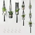 Sunjoy Tech 5Pcs Plant Hanger Handmade Macrame Hollow-out Bohemian ...