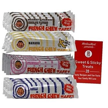 Doscher's Famous Old Fashioned Soft Sweet Vanilla French Chews Taffy, 1 ...
