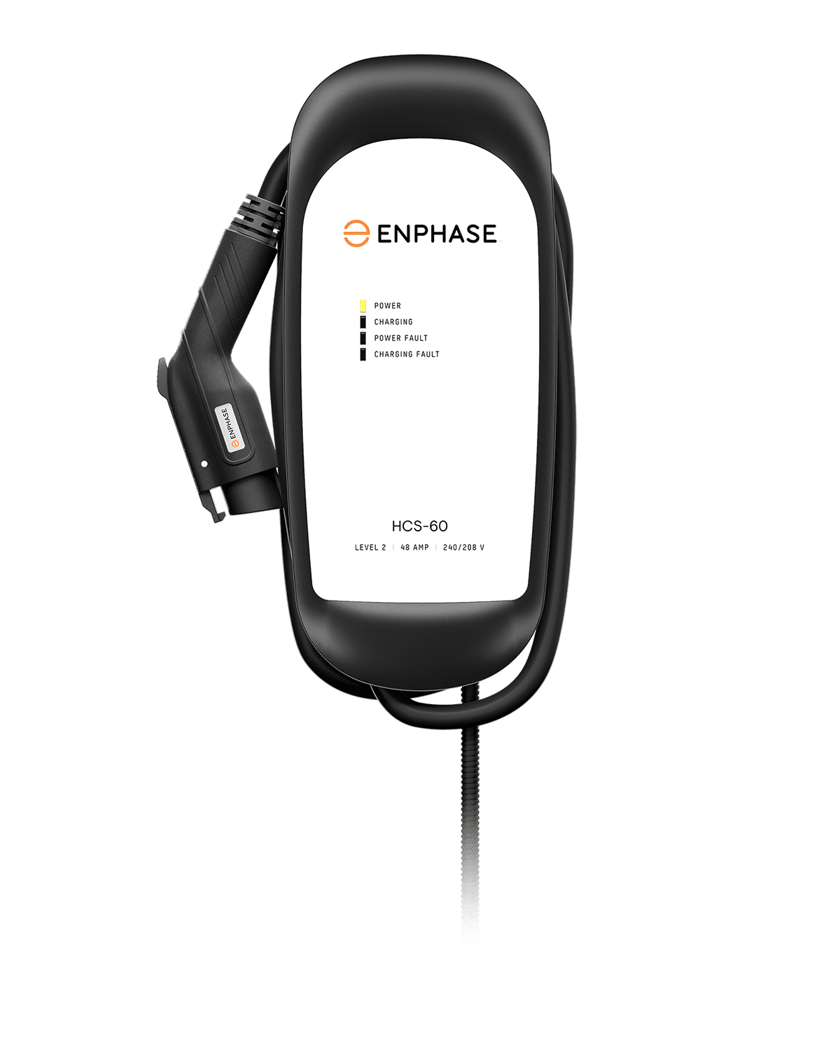 Enphase Level 2 EV Charger, Safety Certified, 48 Amp, 240v, Hardwired ...