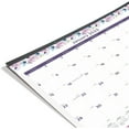 Blueline Passion Monthly Deskpad Calendar, Chipboard Back, Floral ...
