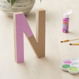 6 Pack: 8" Wood Block Letter by Make Market® - Walmart.com