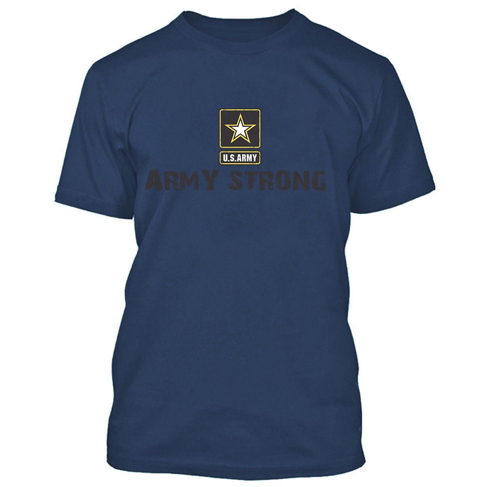 ARMY STRONG Star Logo SHIRT US Military Army Forces Unisex TEE SHIRT ...