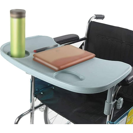 Durable Wheelchair Tray Table Wheelchair Dining Table Board with Cup ...