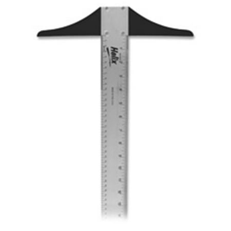 Helix HLX23602 Aluminum T-Square, Inch-Metric Ruler, 36 in., Silver ...