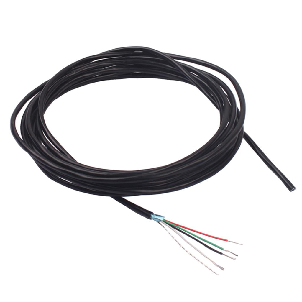 Shielded 4 Conductor Guitar Circuit Wiring Hookup Wire Pickup Cable 24 shielded-4-conductor-guitar-circuit-wiring-hookup-wire-pickup-cable-24