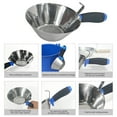 Professional Mortar Paint Container Stainless Steel Mixing Bowl With ...