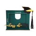 DJKDJL Graduation Decorations Class of 2024 - High-Quality Wooden Photo ...