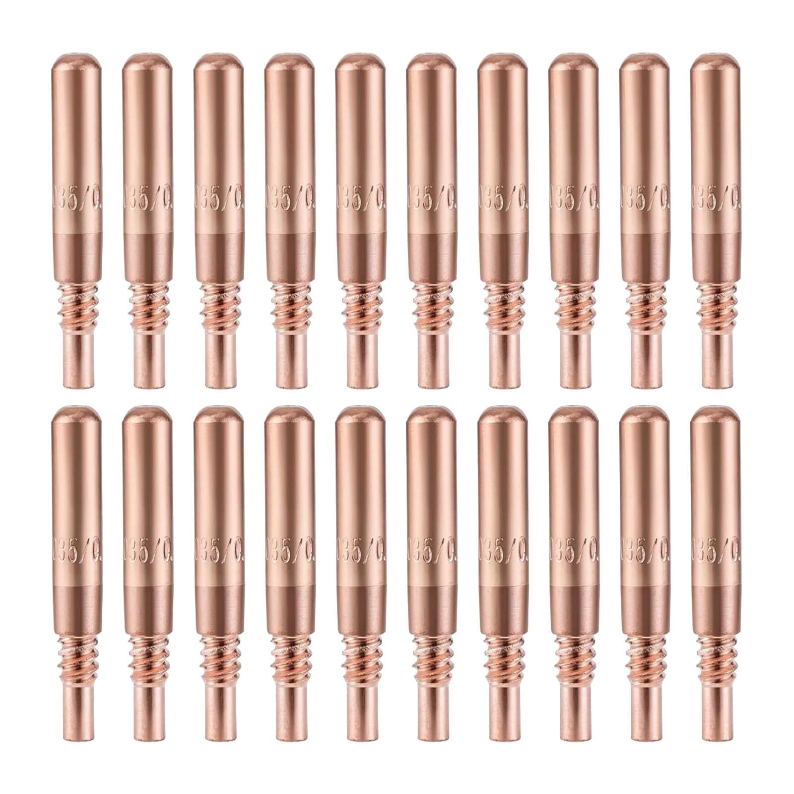 20 puntas de contacto para soldadura MIG de repuesto, resistentes y de ...