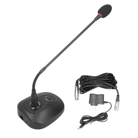 Desktop Microphone, Dual Power Supply 3-pin Audio Output Wired ...