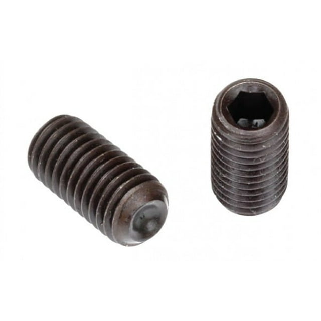 Socket Set Screw, Cup Point, DIN 916, M4-0.7 x 20mm, Alloy Steel Metric Class 14.9 - 45H, Black ...