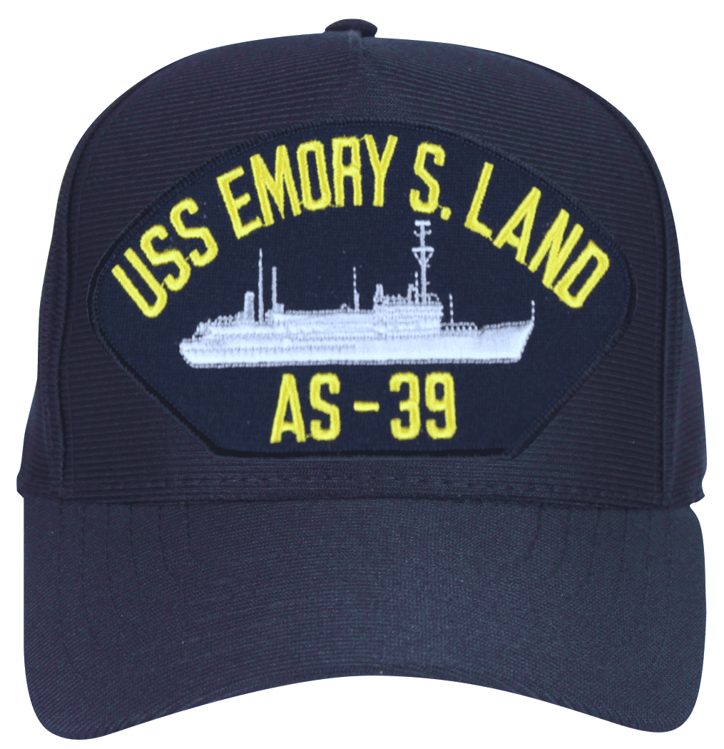 USS Emory S. Land AS-39 Ship Cap - Walmart.com